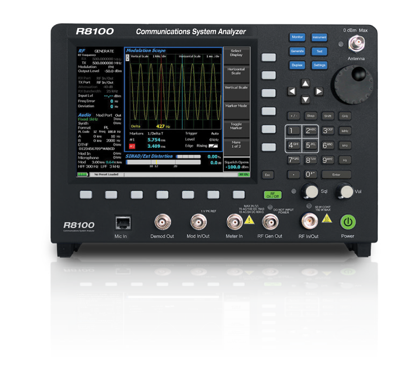 Freedom R8100 PREMIUM ULTRA-PORTABLE System Analyzer, 250 kHz to 1 GHz ...